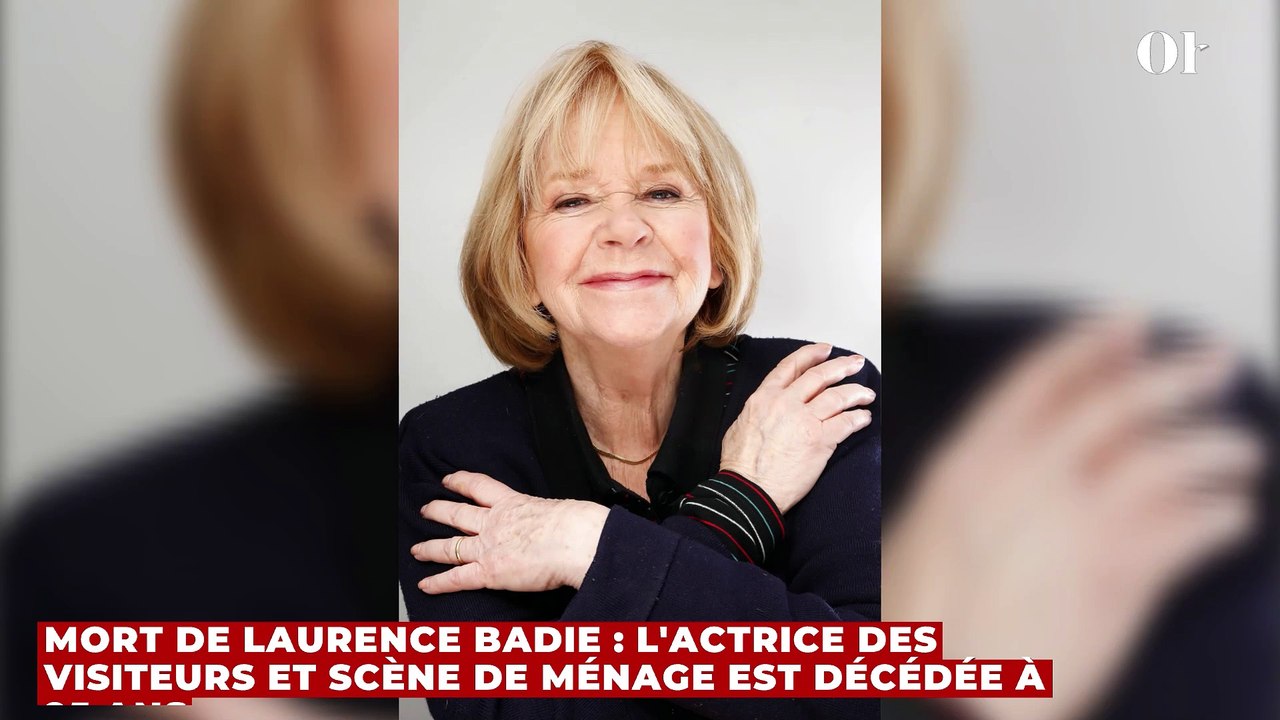 Mort de Laurence Badie : l'actrice des Visiteurs et Scène de ménage est ...