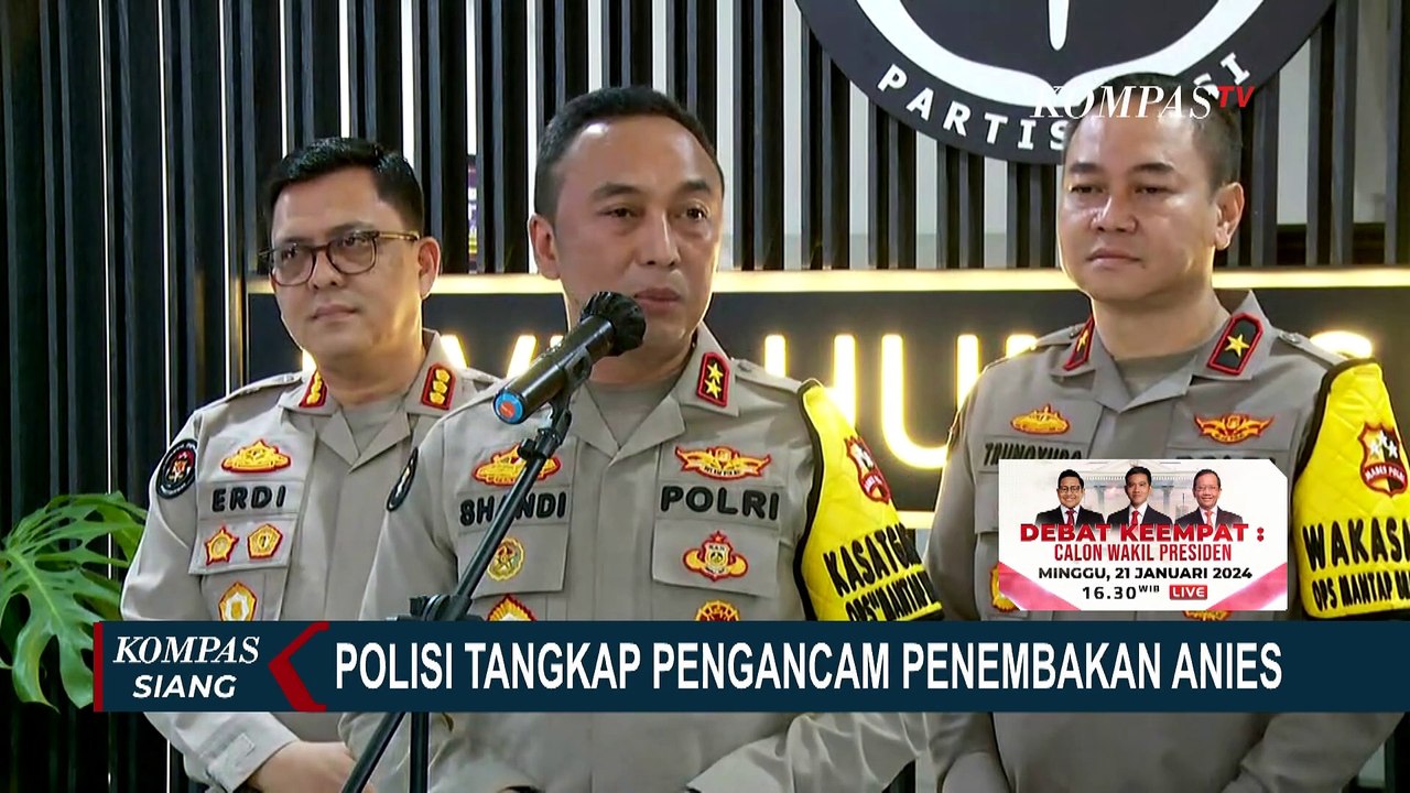 Kronologi Penangkapan 'AWK' Pelaku Pengancaman Penembakan Anies - Video ...