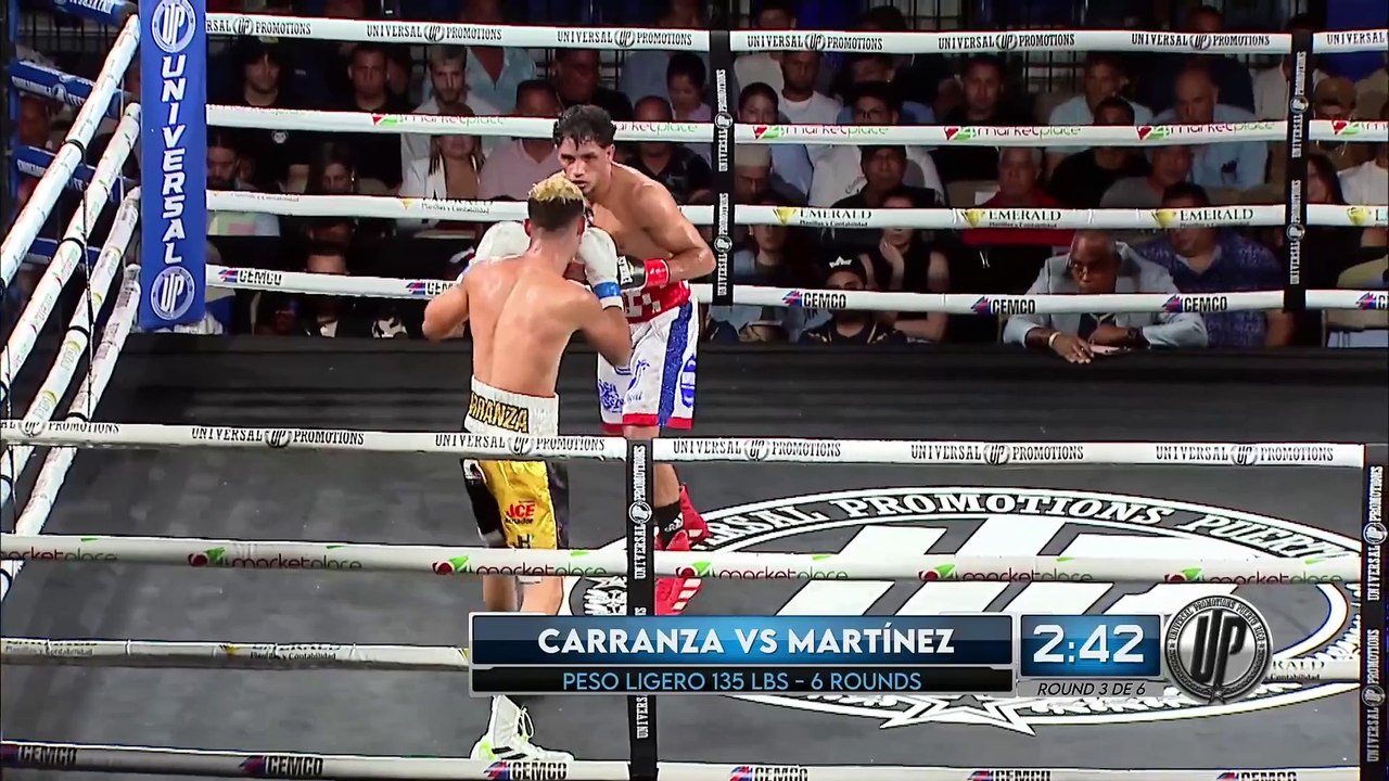 Angel Abdiel Carranza Jimenez vs Luis Yamil Martinez Nieves (02-09-2023 ...