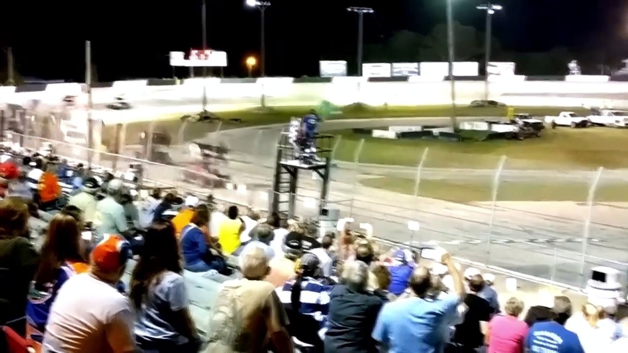 Dave Steele's Fatal Crash @ DeSoto Speedway 2017 - video Dailymotion