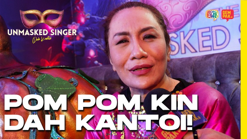 Pom Pom Kin adalah Ratu Dangdut Amelina gais! | Unmasked Singer S4 | Gempak