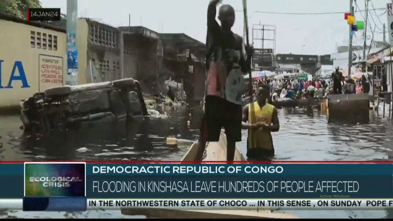 Flooding in Kinshasa, DRC, leave hundreds of people affected - video ...