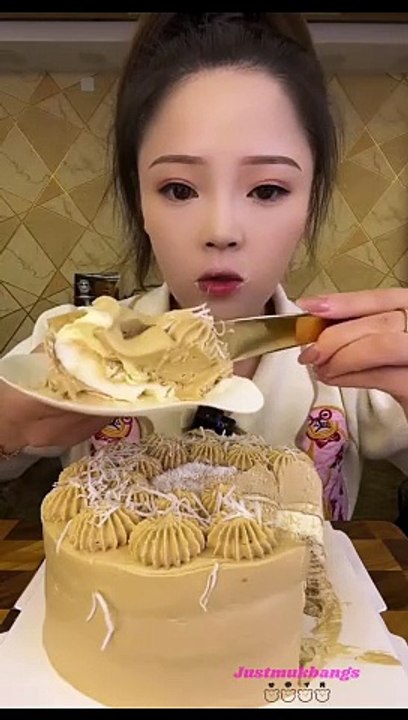 #11 Desserts mukbang/ASMR || Milk tea crepe cake - video Dailymotion