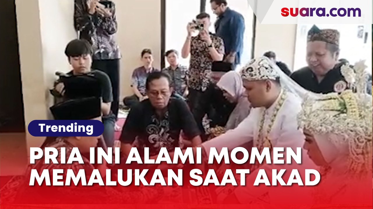 Apes! Pria Ini Alami Momen Memalukan saat Acara Akad Nikah, Untung Pengantin Tetap Khusyuk ...