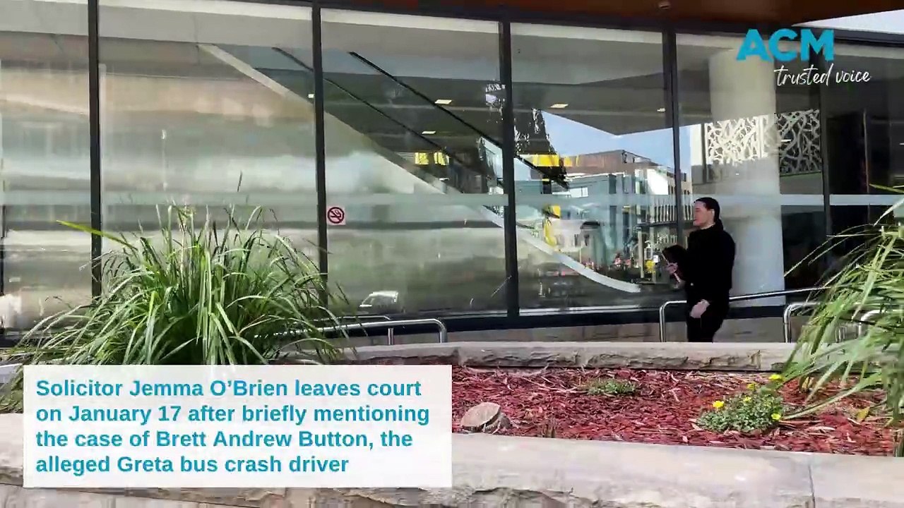 Newcastle court mention of Brett Andrew Button - 17/1/2023 - video ...