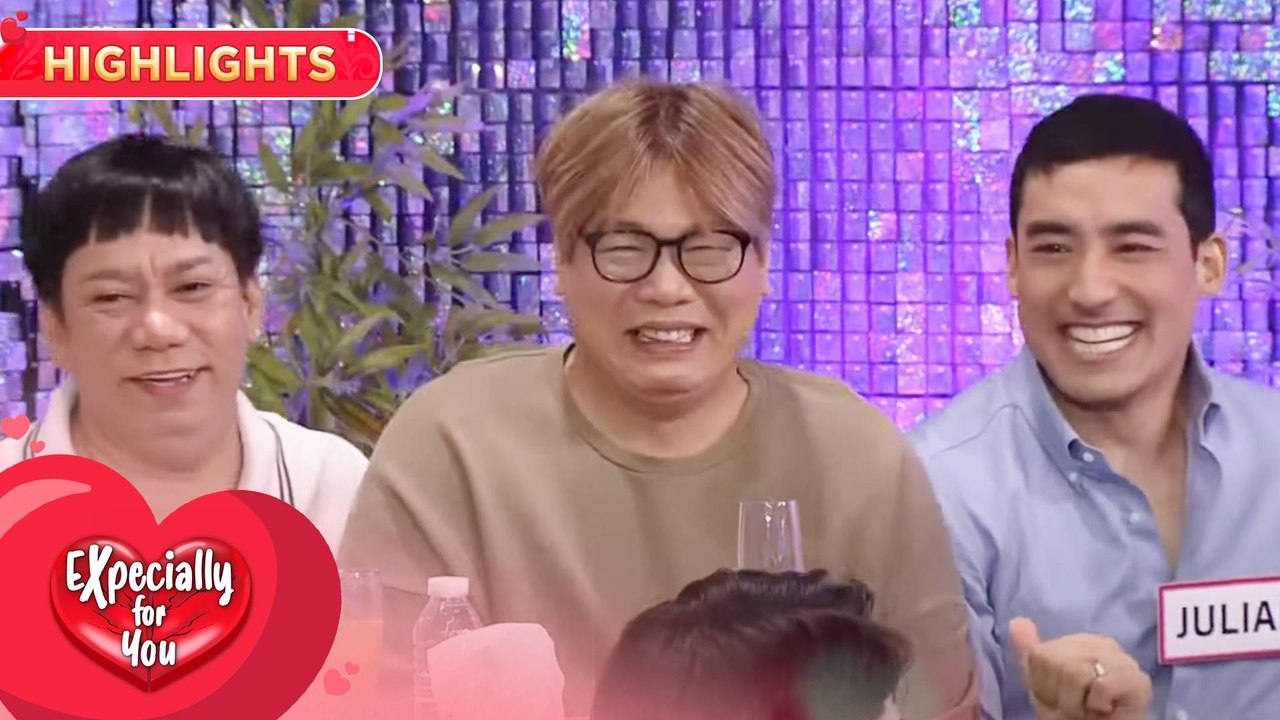 Searchee Julian sits beside MC | It’s Showtime Expecially For You ...