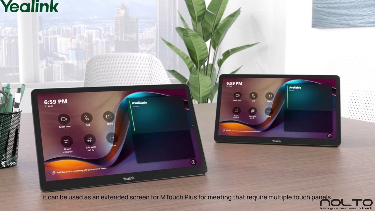 Yealink MTouch Plus-EXT Kurulumu - Dailymotion Video