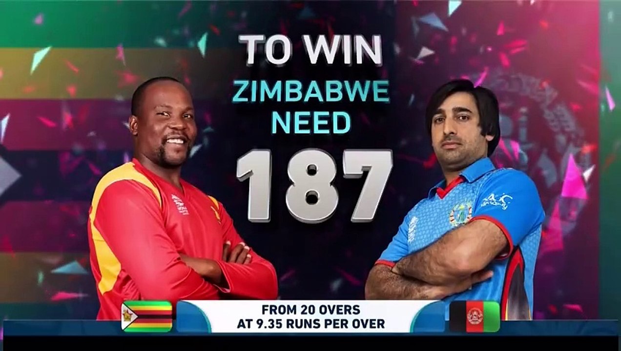 ICC #WT20 Afghanistan vs Zimbabwe Match Highlights - video Dailymotion