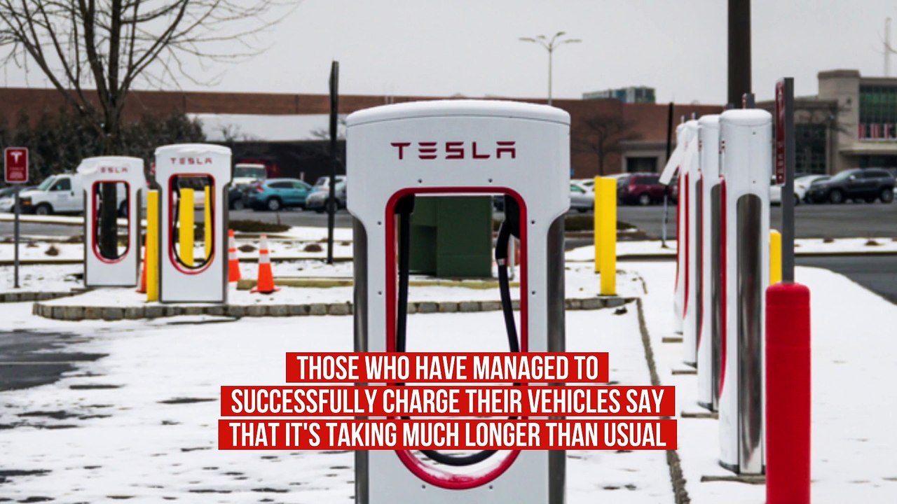 Teslas Struggle to Charge in Frigid Chicago Weather - video Dailymotion