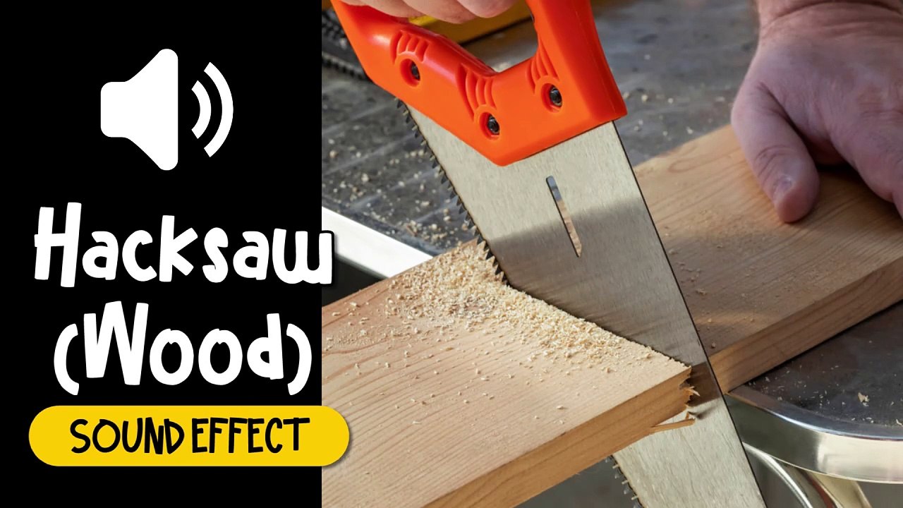 Hacksaw (Wood) Sound Effect - video Dailymotion