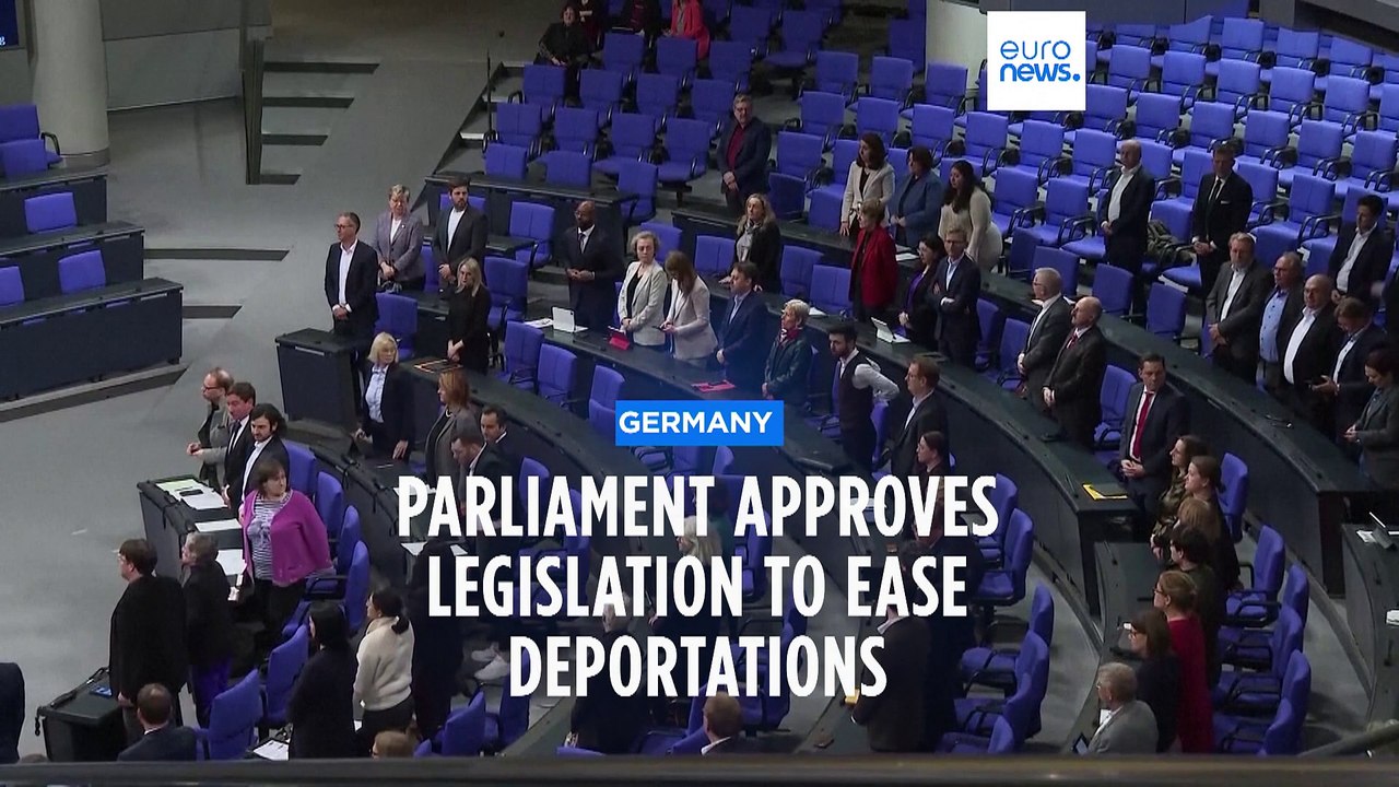 Germany approves legislation easing asylum seeker deportations - video ...