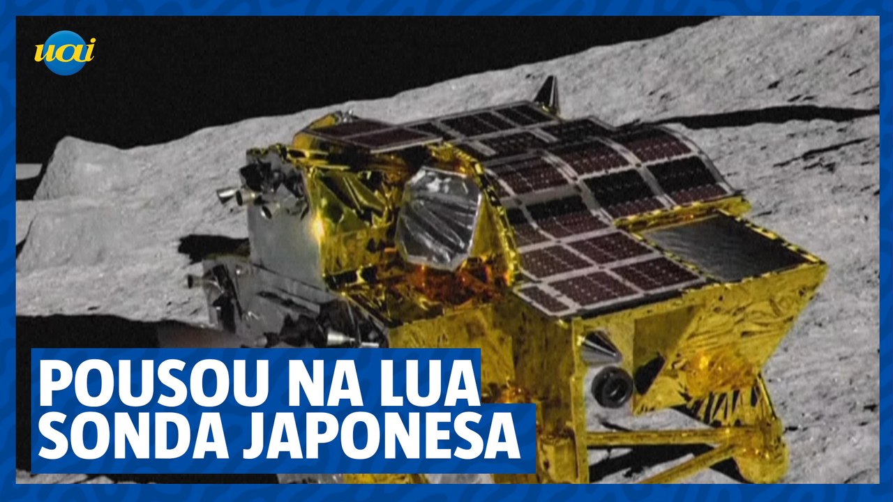 Sonda japonesa pousa na Lua durante missão espacial - Vídeo Dailymotion