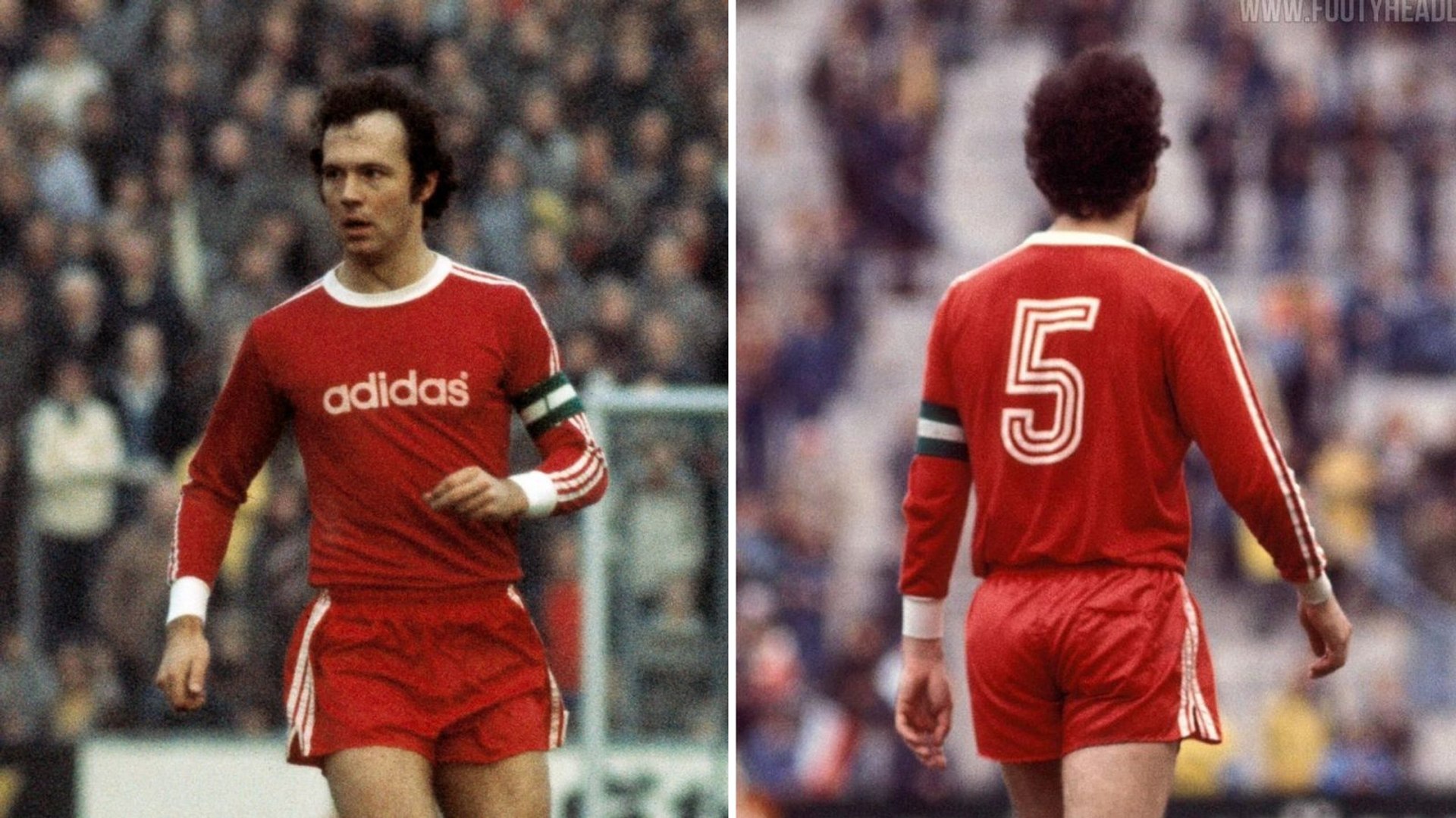 Bayern Munich Retires the Number "5" Shirt in Honor of Franz ...
