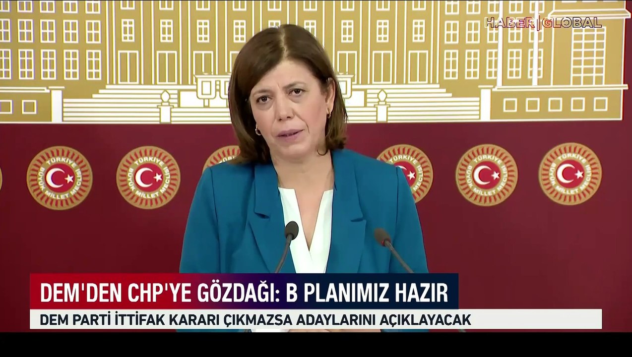 DEM'den CHP'ye gözdağı: B planımız hazır - Dailymotion Video