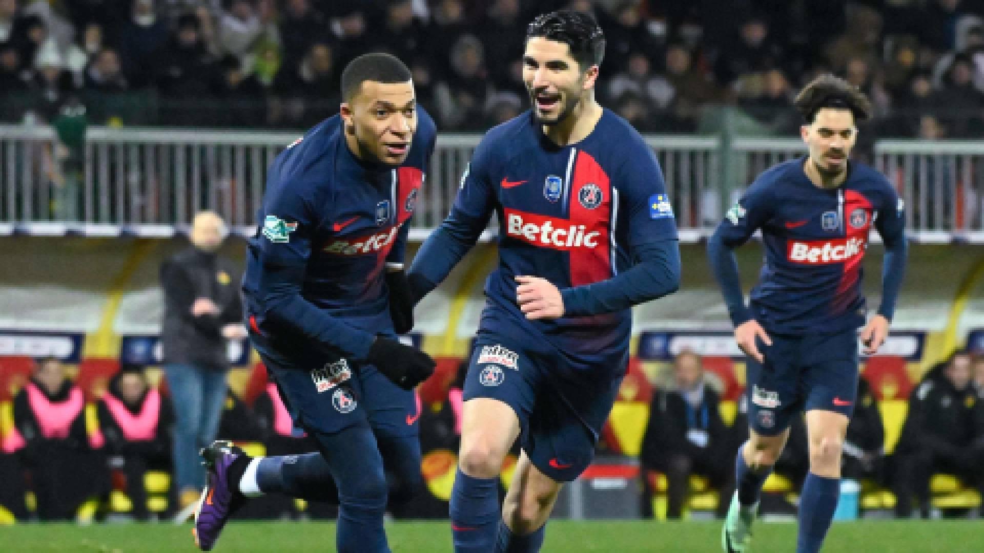 Orléans vs PSG watch Coupe de France Highlights soccer game football ...
