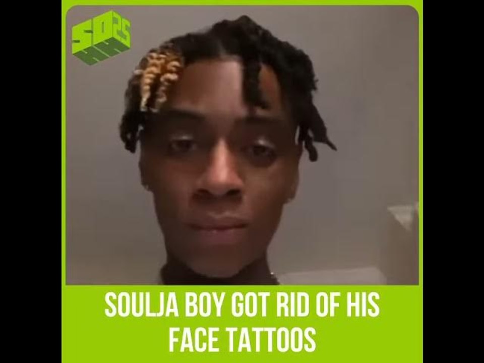 Soulja Boy Debuts New Look With No Face Tattoos - video Dailymotion