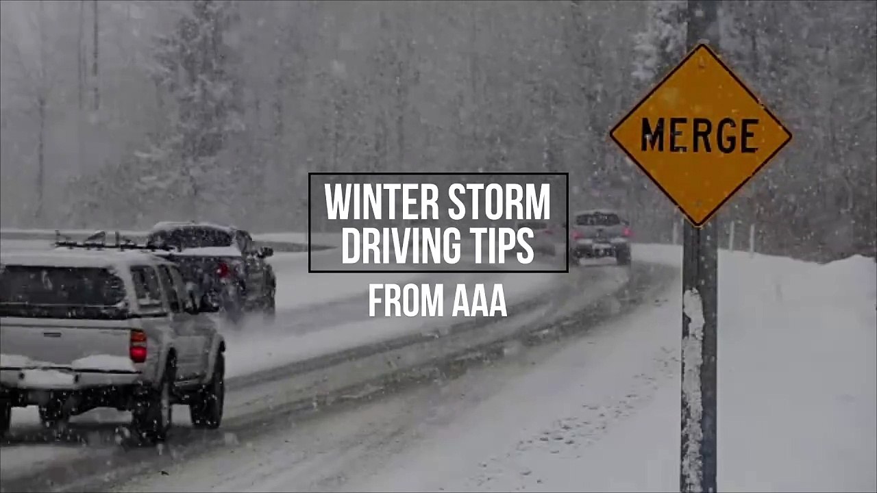 Winter Storm Driving Tips From AAA - video Dailymotion