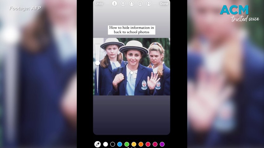 How to blur school logos on back-to-school photos | The Canberra Times ...