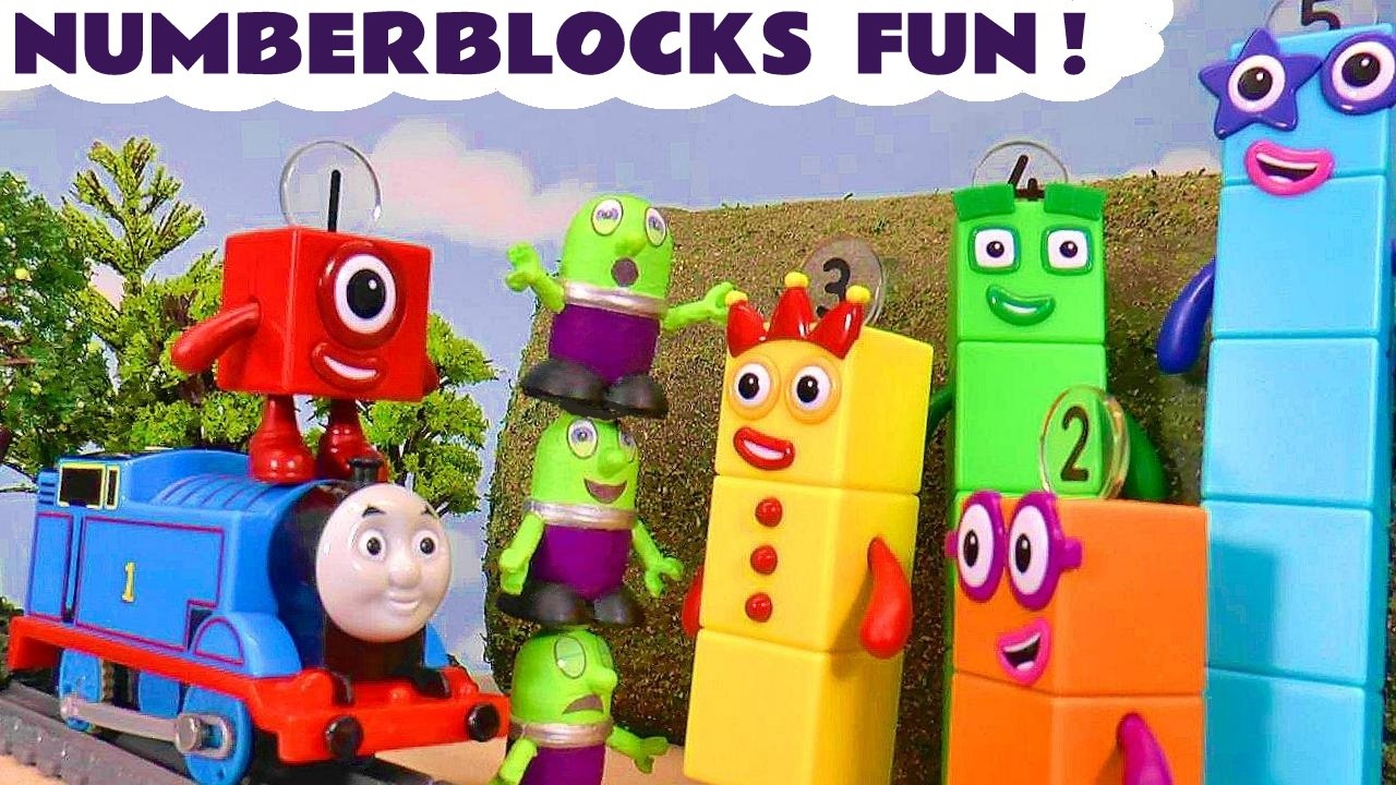 Learn to Count with Numberblocks Stories and Toy Trains - video Dailymotion