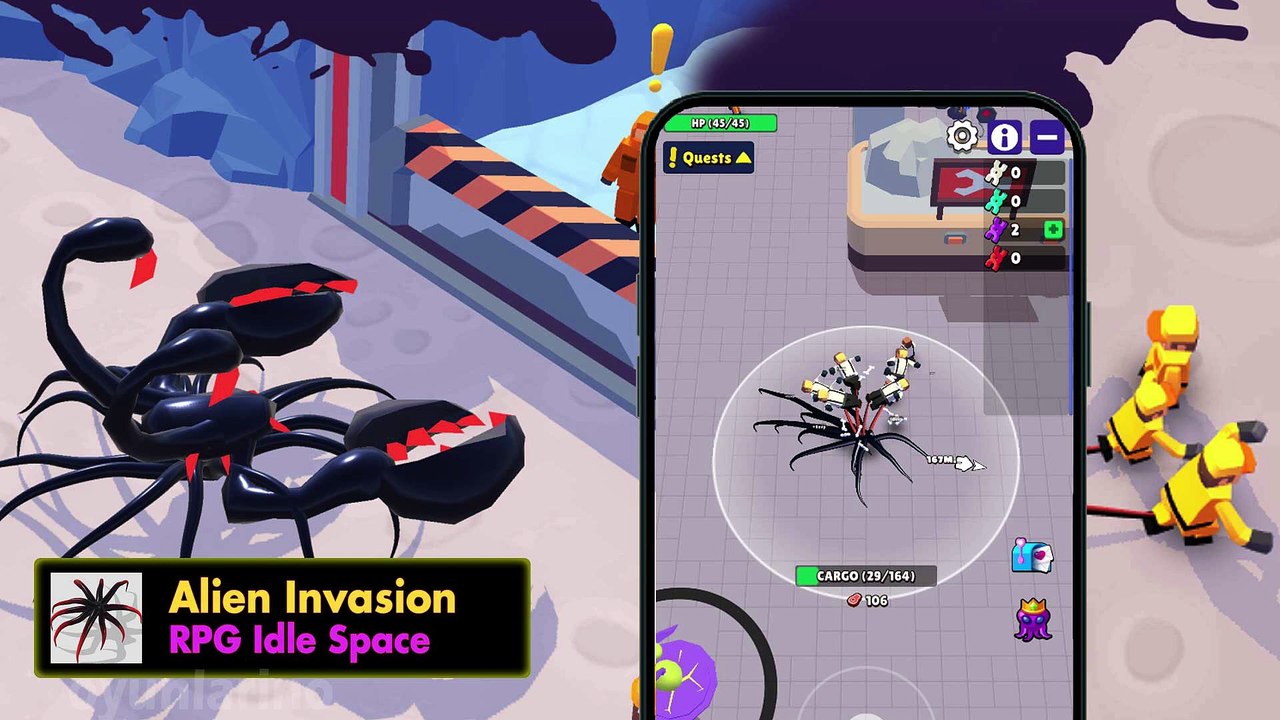 Alien Invasion: RPG Idle Space - Dailymotion Video