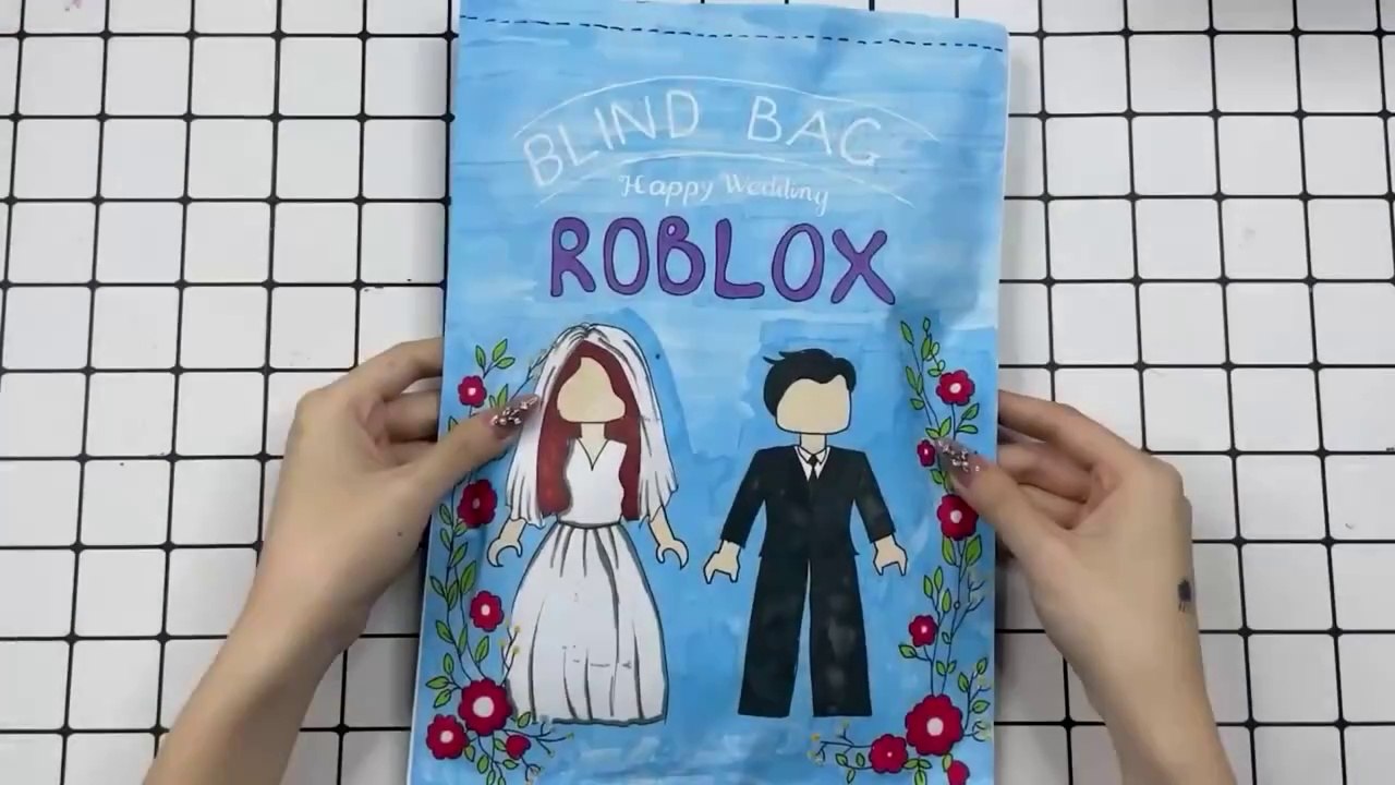 My first video on daily motion|Homemade Roblox wedding blind bag pinch ...