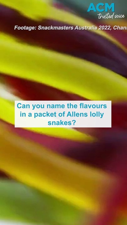 Sssurprise! Allen’s snake lolly flavours revealed - video Dailymotion