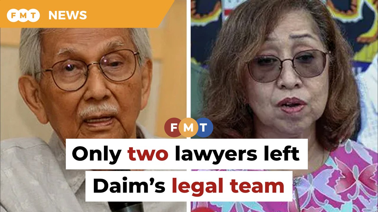 Not true Daim’s legal team terminated, says lawyer - video Dailymotion