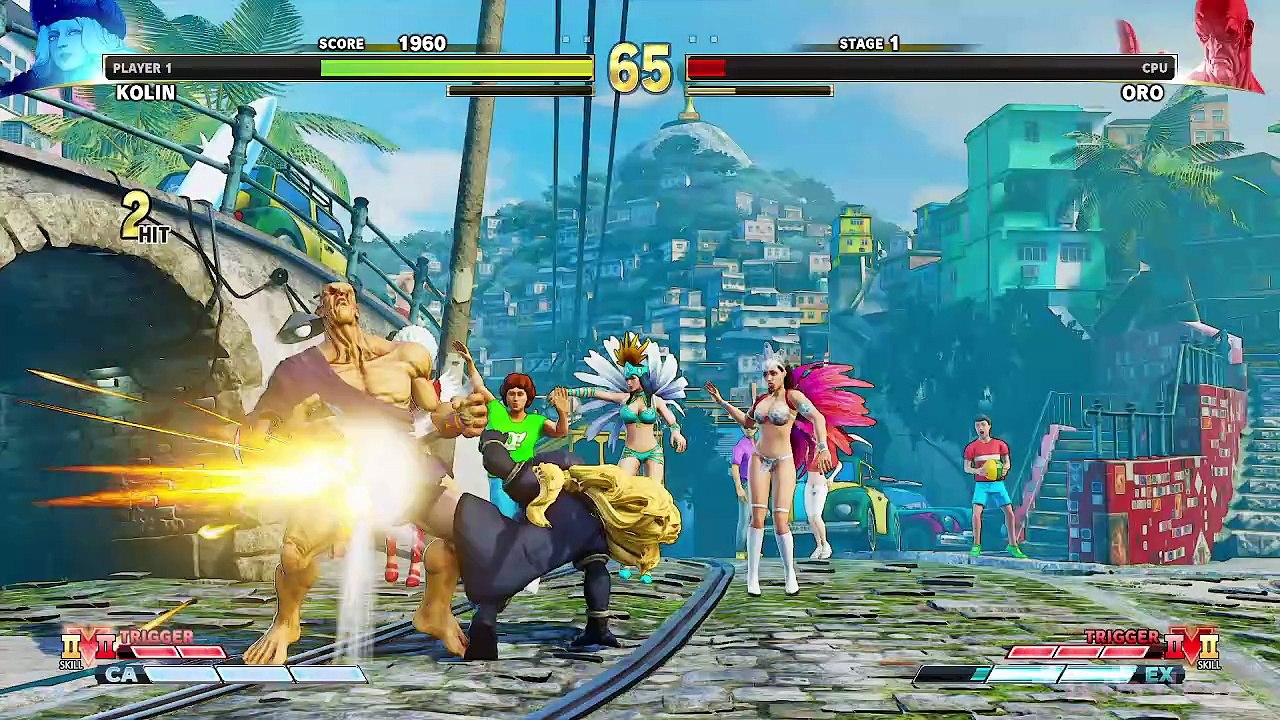 Street Fighter V Story & Arcade {SF3-SF5} - Kolin (Jap. Ver) - video ...