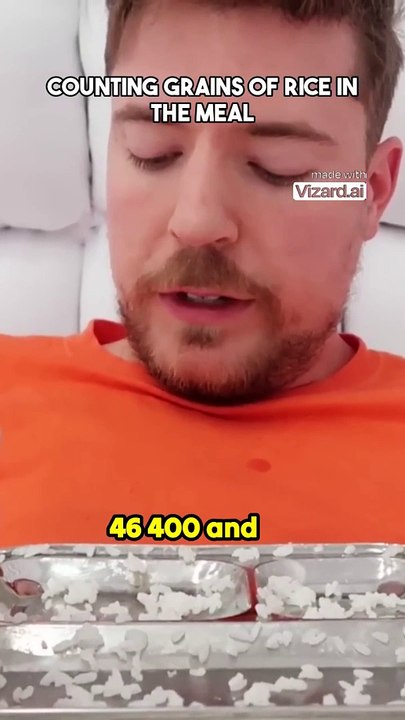 Counting grains of rice in the meal - video Dailymotion