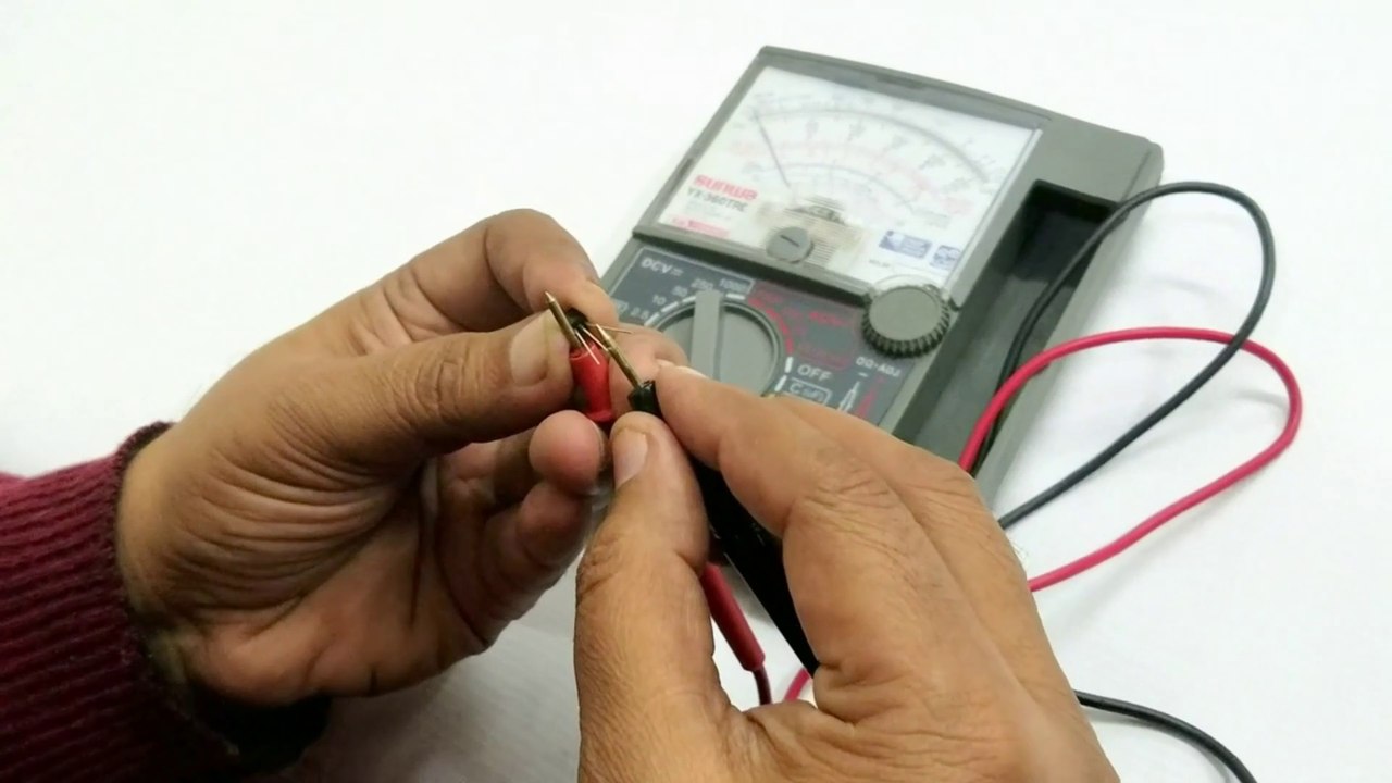 Transistor Testing using Analog Multimeter for dailymotion - video ...