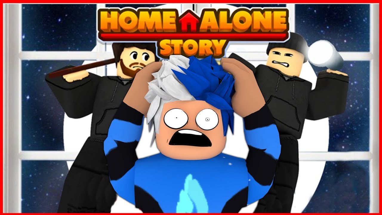 EVDE TEK BAŞINA HİKAYESİ | ROBLOX HOME ALONE | HAN KANAL EKİP ...