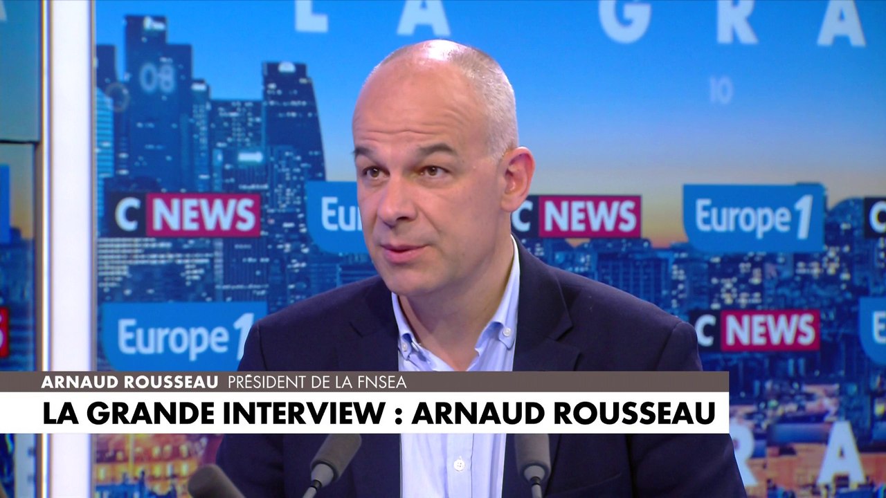 La grande interview : Arnaud Rousseau - Vidéo Dailymotion