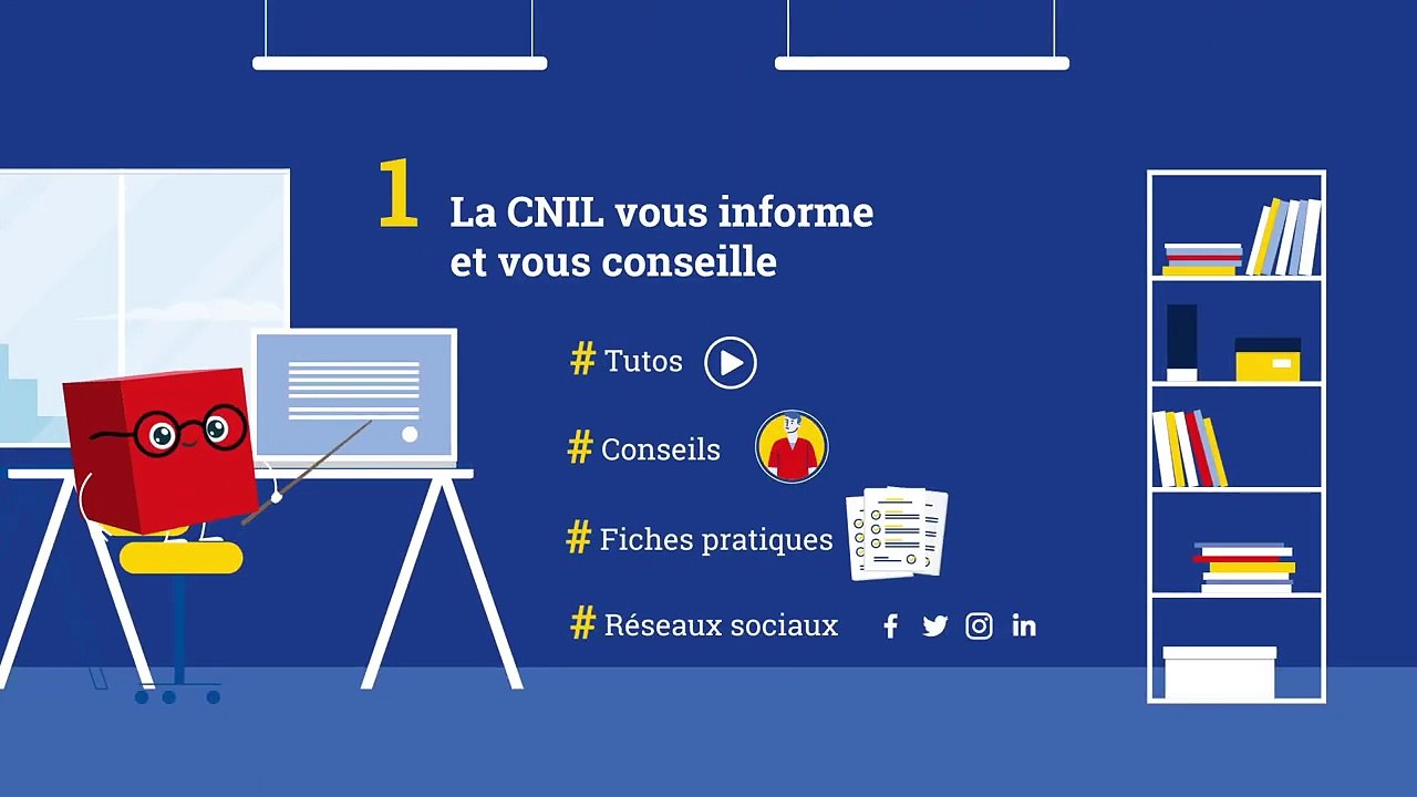 La CNIL, c'est quoi ? - Regardez les explications en vidéo - Vidéo ...