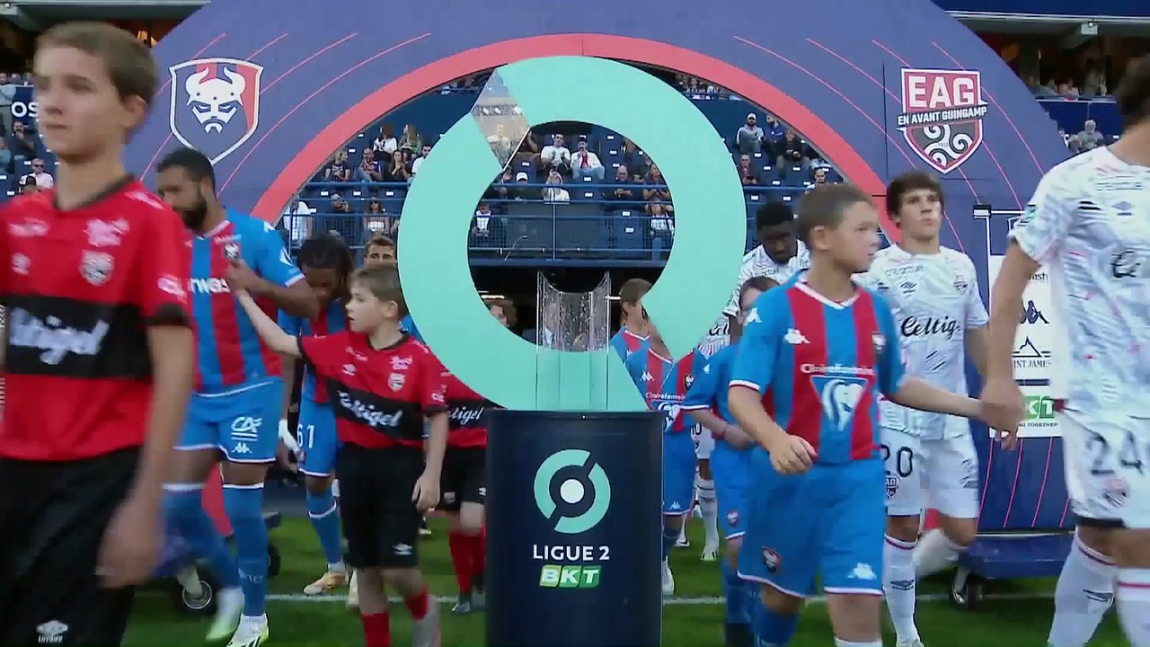 J9 STADE MALHERBE CAEN - EN AVANT GUINGAMP (0 - 1) - Résumé - (SMC ...