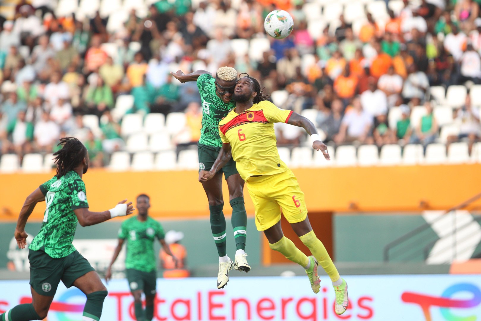 Watch Highlights football soccer match AFCON 2023: Nigeria vs Angola ...