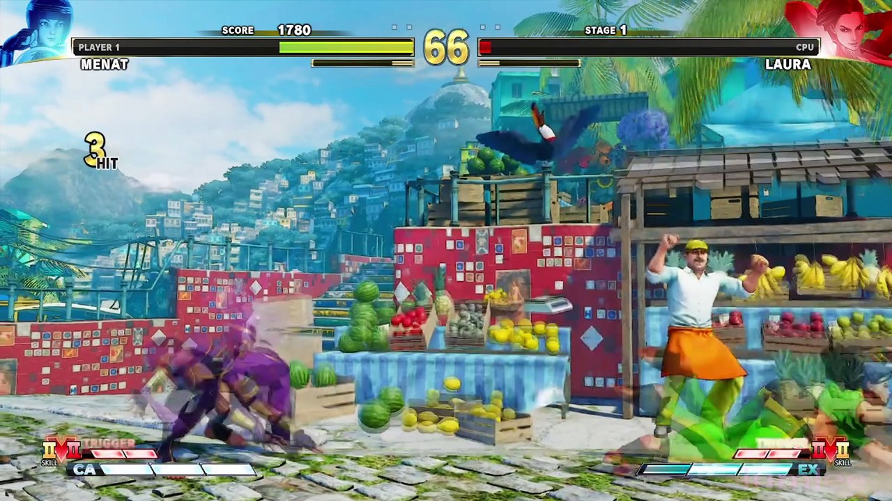 Street Fighter V Story & Arcade {SF5} - Menat (Jap. Ver) - video ...