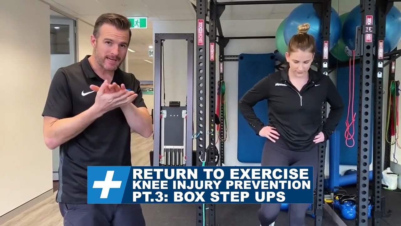 Knee pain and injury prevention returning to exercise Pt.3 - Step Ups _ Tim Keeley _ Physio ...