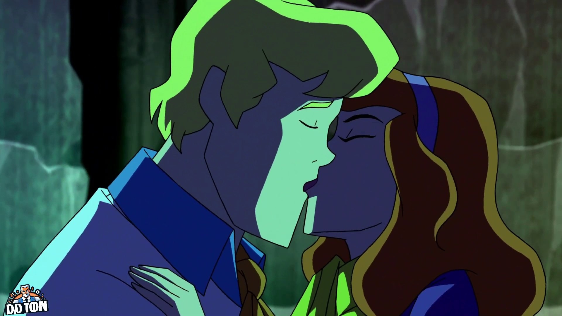 Scooby Doo Mystery Inkorporert Daphne Og Fred Kiss Cartoon Couple 3211