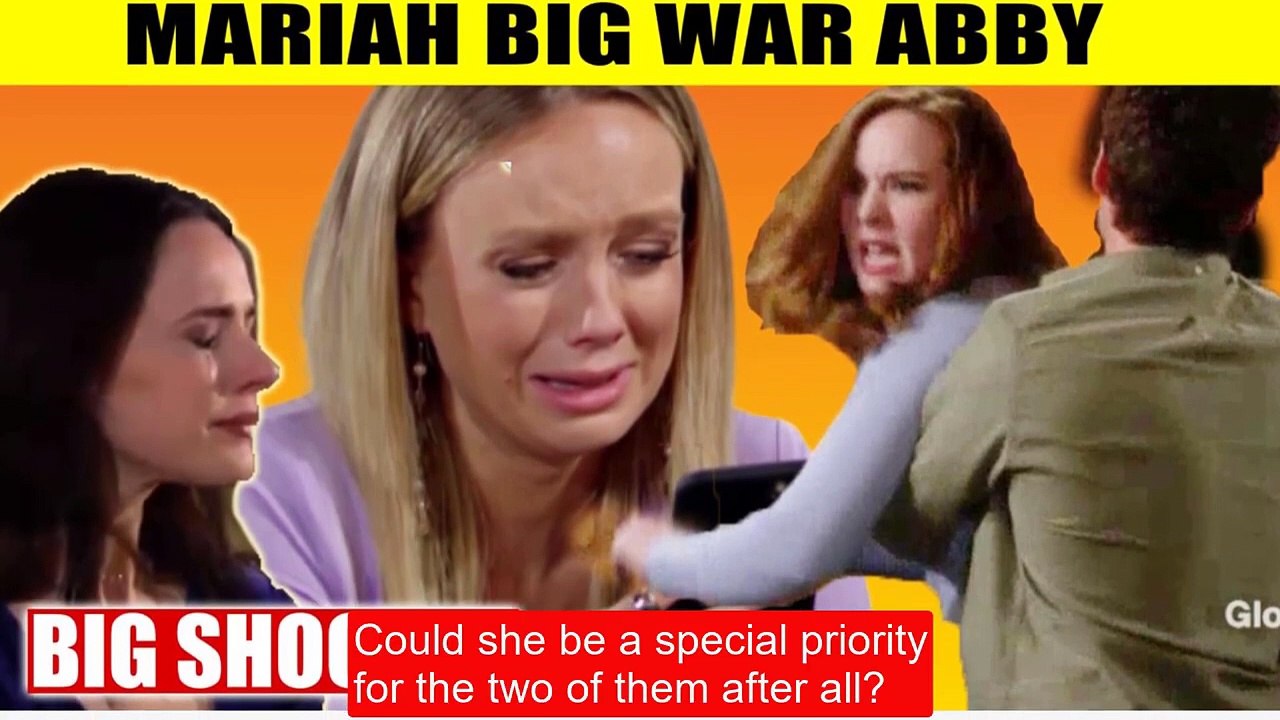 CBS Young And The Restless Spoiler Mariah was angry and rushed at Abby ...
