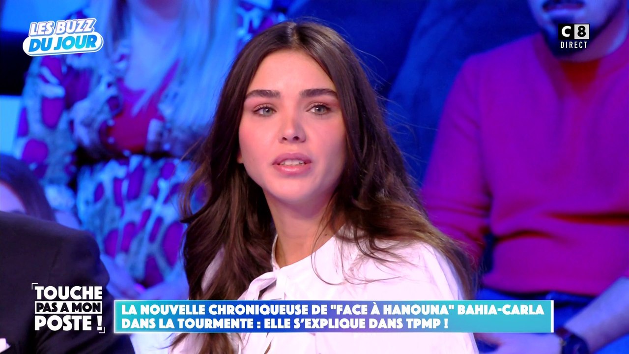 La nouvelle chroniqueuse de #FaceAHanouna, Bahia-Carla dans la ...