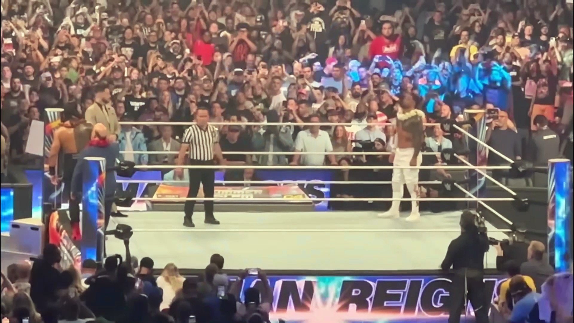 Roman Reigns Vs Jey Uso Tribal Combat For The Undisputed Wwe