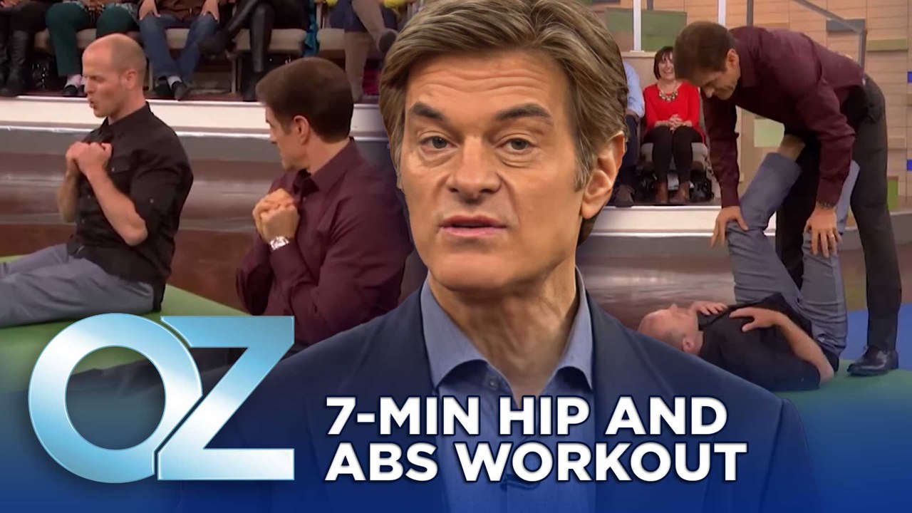 7-Minute Workout for Your Abs and Hips | Oz Fit - video Dailymotion