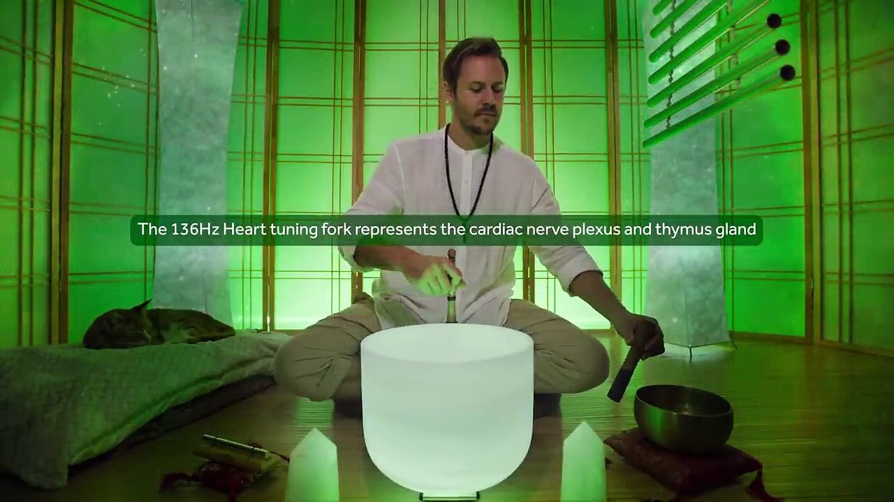 13 Heart Chakras Sound Bath - Frequencies for Clearing All Sub-chakras ...