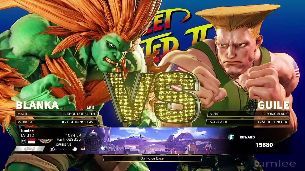 Street Fighter V Story & Arcade {SF2-SFA} - Blanka P1 (Eng. Ver ...