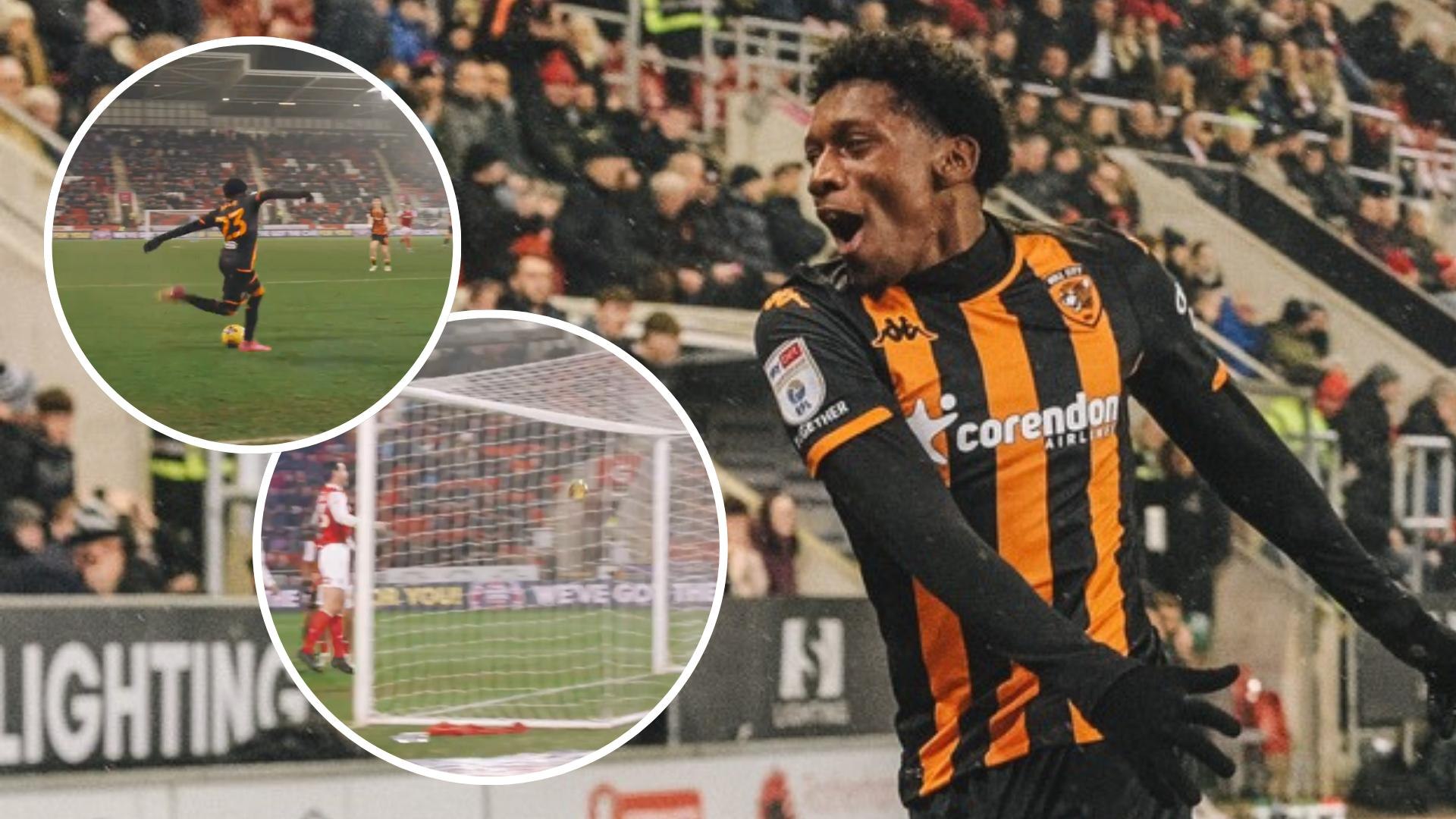 VIDEO | Jaden Philogene hace túnel, un regate y define de "Rabona" para ...