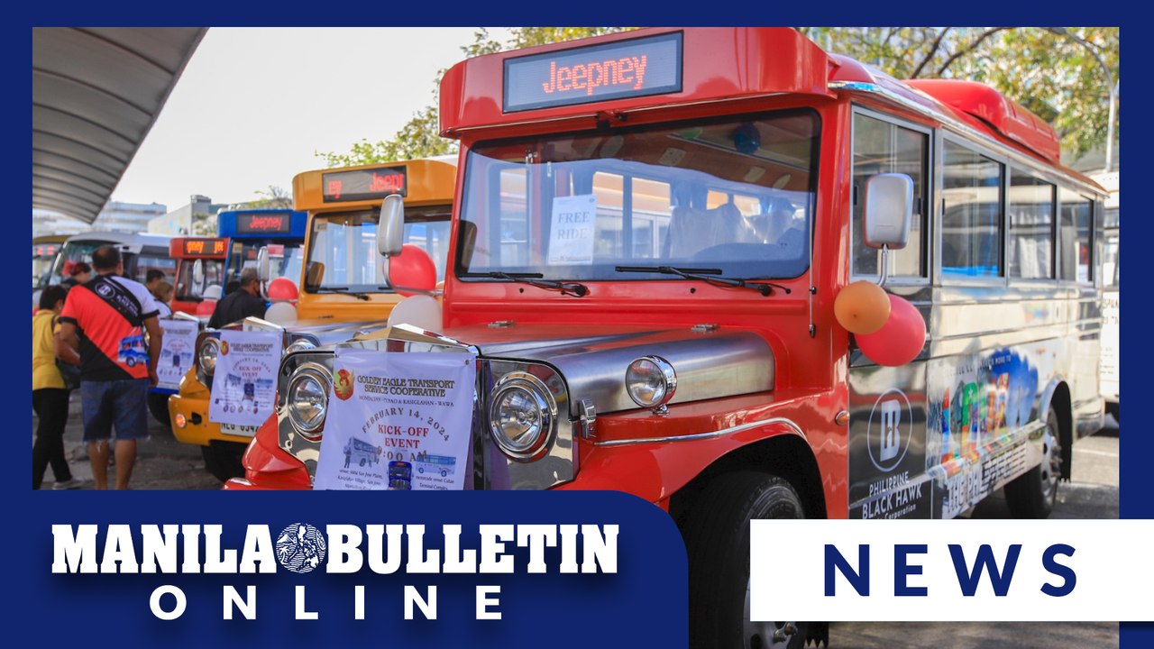 Modern jeepneys with traditional designs at Araneta Center Jeepney ...