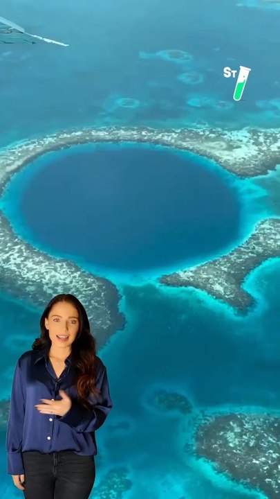 Sais-tu comment le trou bleu de Belize s’est formé ? @virginiehilssone ...