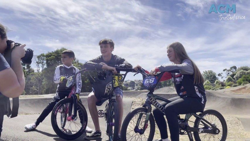 Zeth Griffiths, Landon Mason and Tahlia Broomhall - BMX world ...