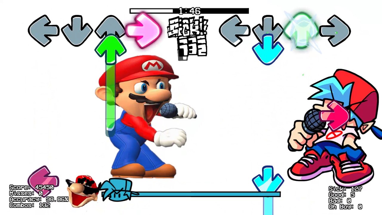 FNF Bloopers vs SMG4 Mario Walkthrough - video Dailymotion