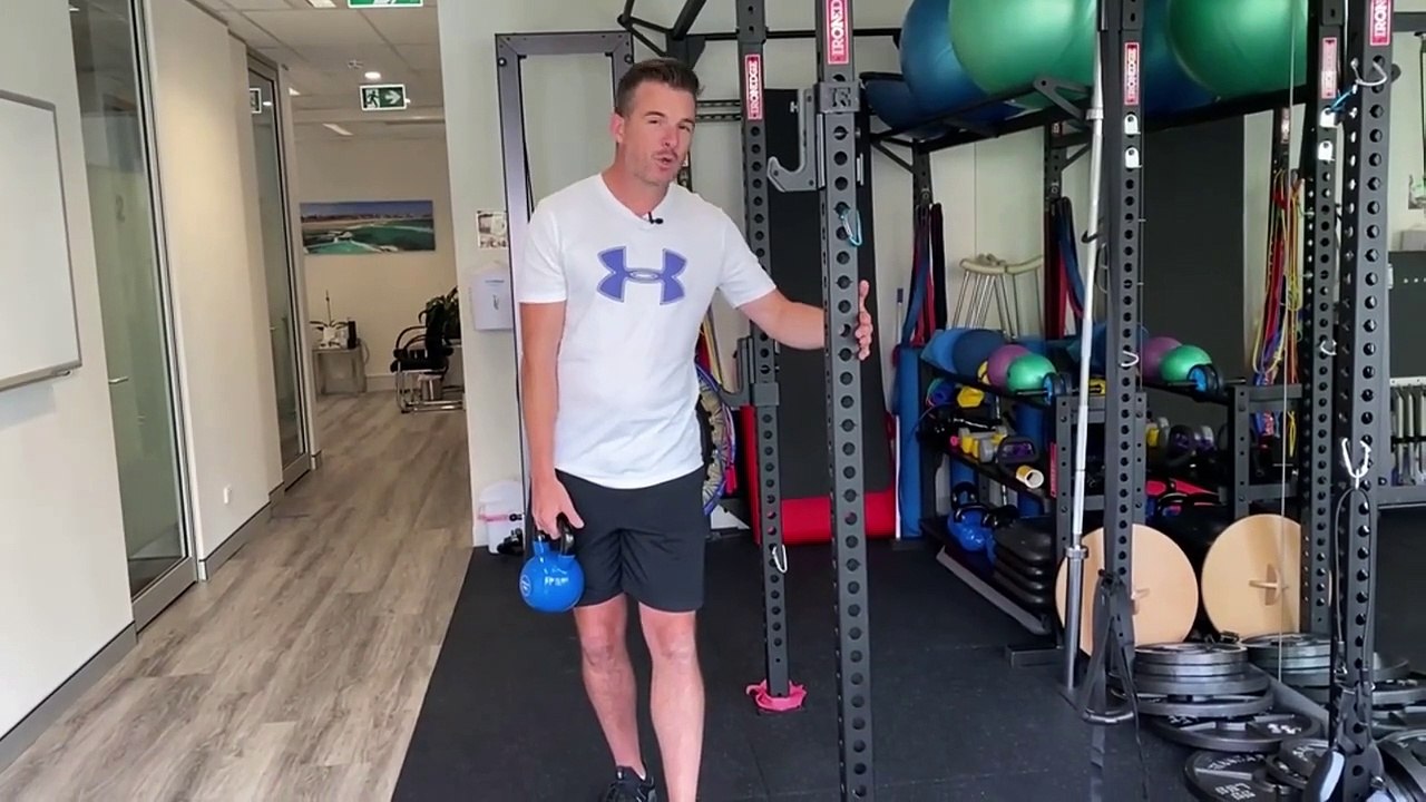 How to do a Supported Single Leg Deadlift _ Tim Keeley _ Physio REHAB ...
